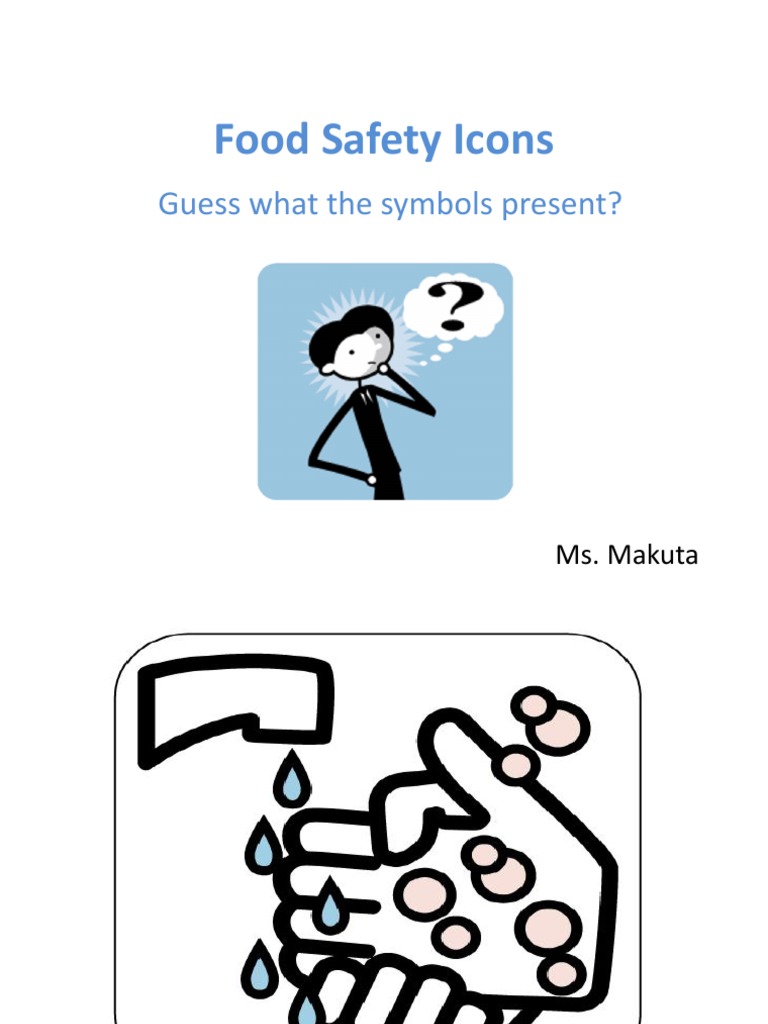 Food Safety Icons | PDF | Cooking, Food & Wine | Wellness