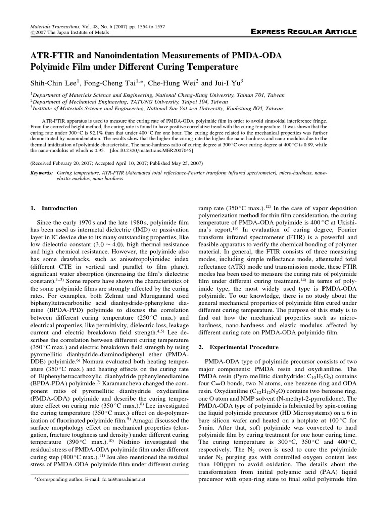 ATIR of PI - ODA-PMDA | PDF | Building Engineering | Chemical Product ...