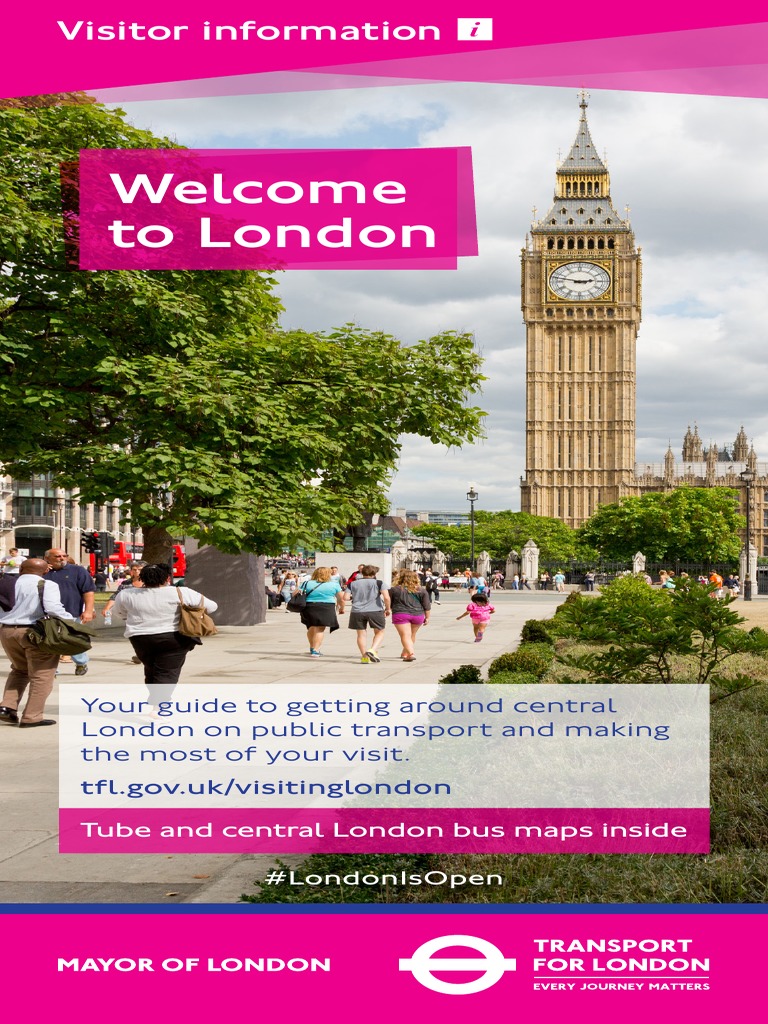 Visitor Leaflet Welcome To London | PDF | Services (Economics) | London