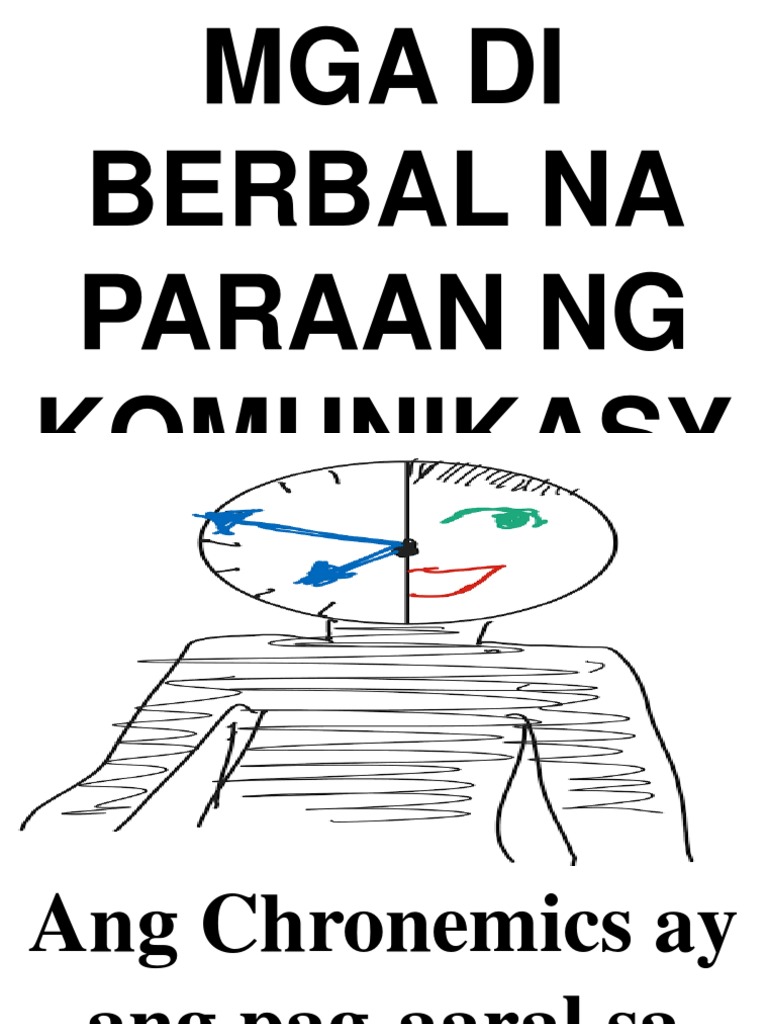 Di Berbal Na Komunikasyon | PDF