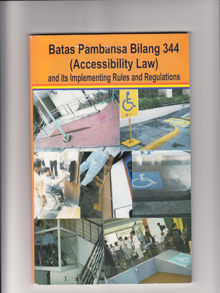 Revised BP 344 Accessibility Law 2024 | PDF