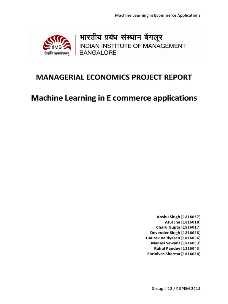 PROJECT Consolidated v1 27june | PDF | E Commerce | Supply And Demand