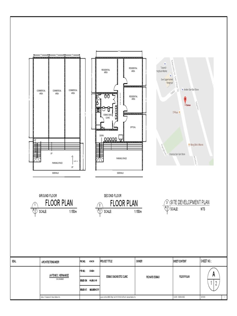 Floor Plan-A3-1 | PDF | Economic Sectors | Engineering