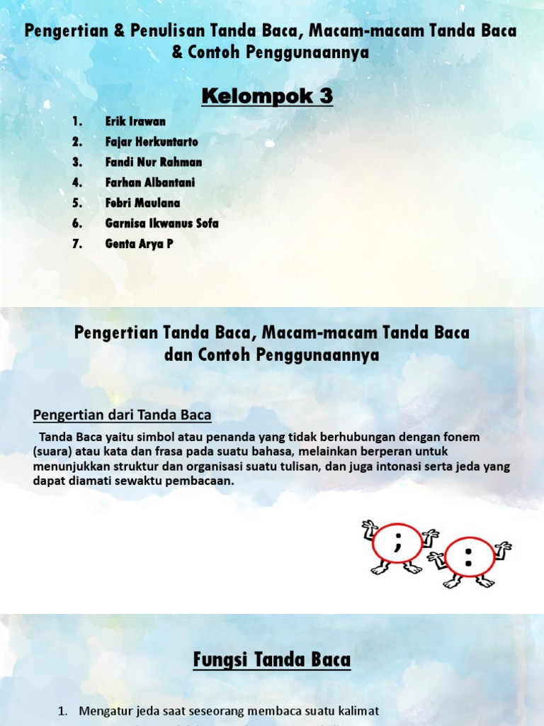 Penggunaan Tanda Baca | PDF