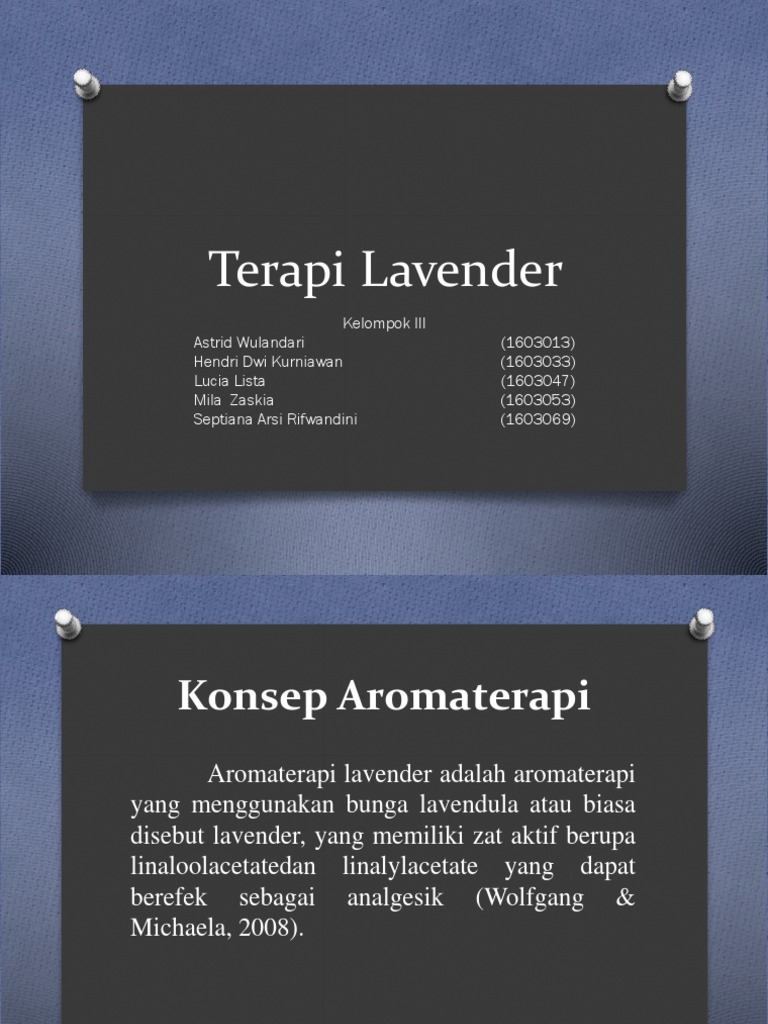 Manfaat Aromaterapi Lavender | PDF