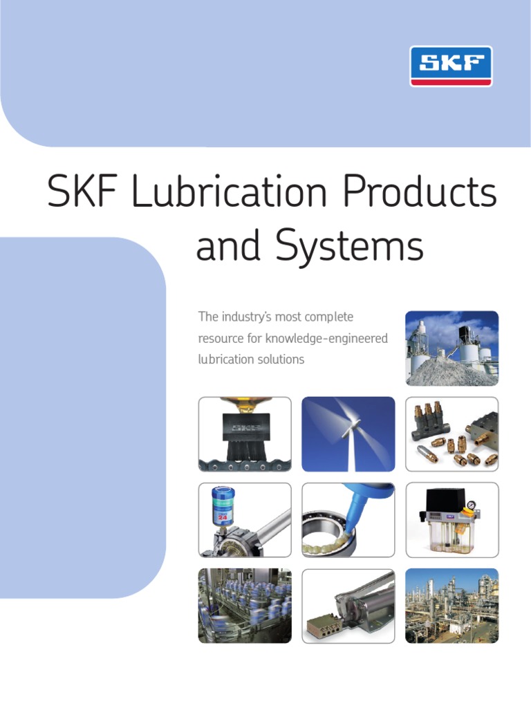SKF Lubrication Products & System PDF | PDF | Bearing (Mechanical ...