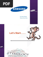 Introduction To Samsung Company | PDF | Samsung | Economies
