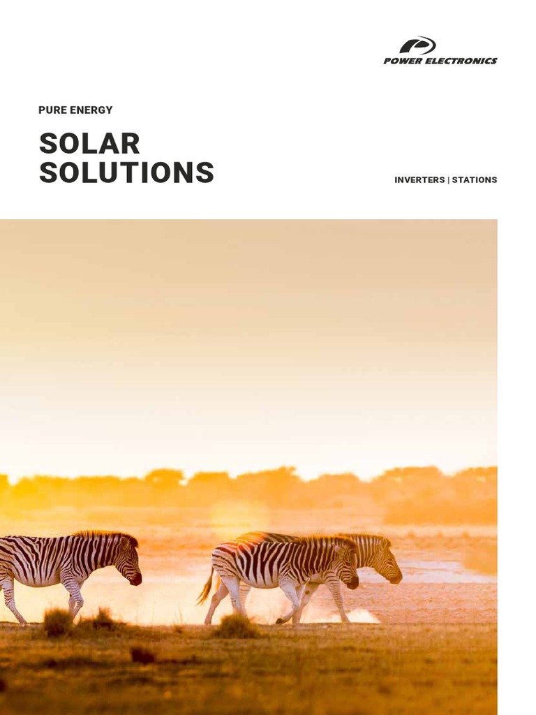 Web Solar Brochure | PDF | Power Electronics | Power Inverter