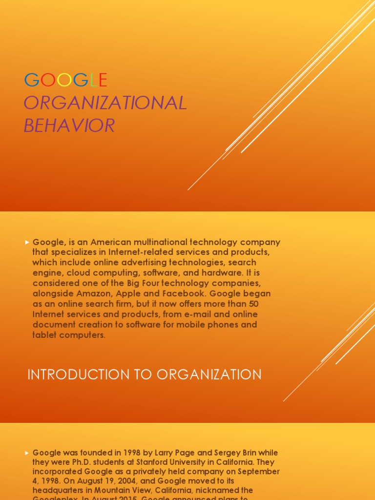 Google Report | PDF | Alphabet Inc. | Business