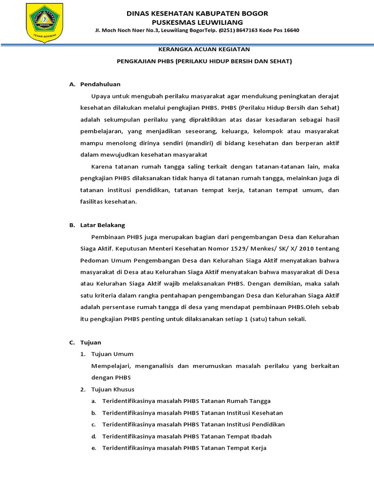 Kak PHBS | PDF