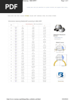 Dimensions Weldolet® Size On Size STD MSS SP97 | PDF | Hydraulic ...
