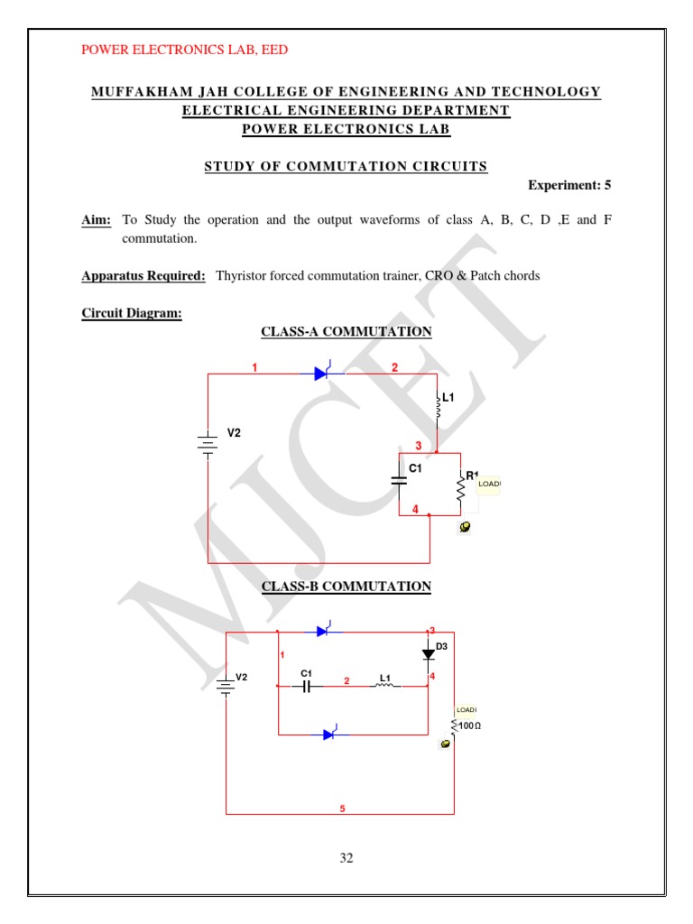 III Eie II Sem Pe Lab Manual (Ee382) | PDF | Electrical Network | Power ...