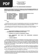 Barangay Assembly Post Activity Report Template | PDF