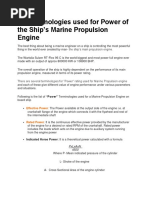 Main Engine Power Calculation Cheat Sheet - Empirical Method | PDF ...