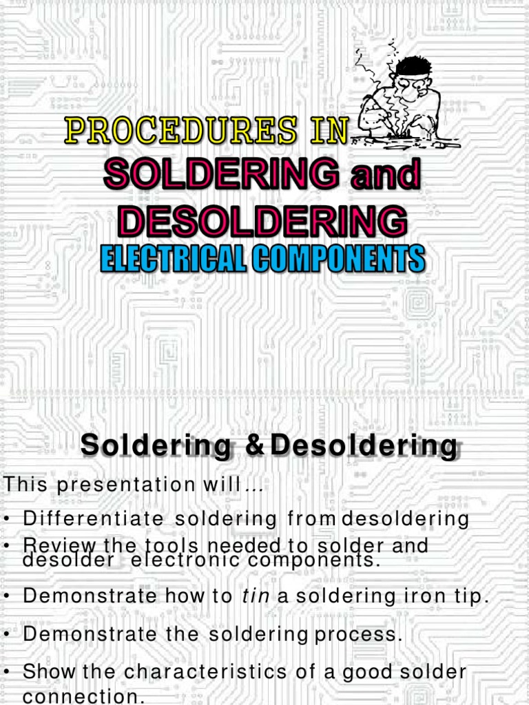 Soldering Procedures Download Free Pdf Soldering Industrial Processes