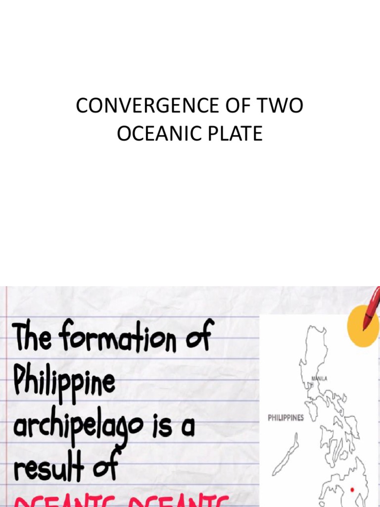 Convergence of Two Oceanic Plate | PDF | Science & Mathematics