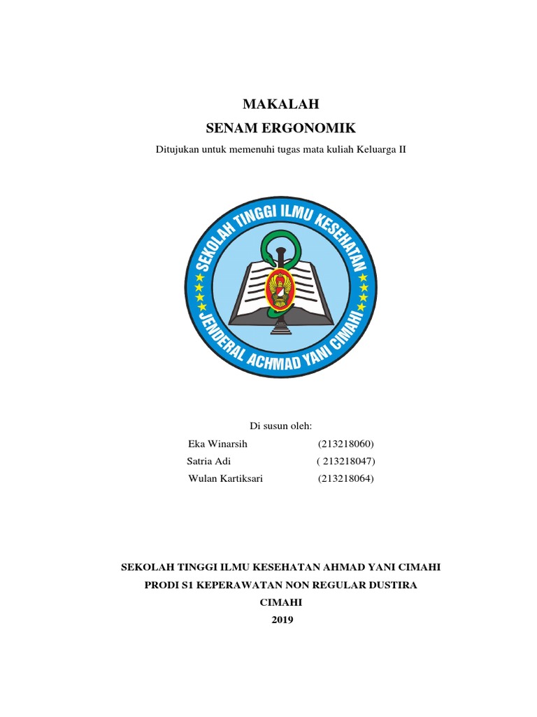 Senam Ergonomik untuk Kesehatan Kerja | PDF