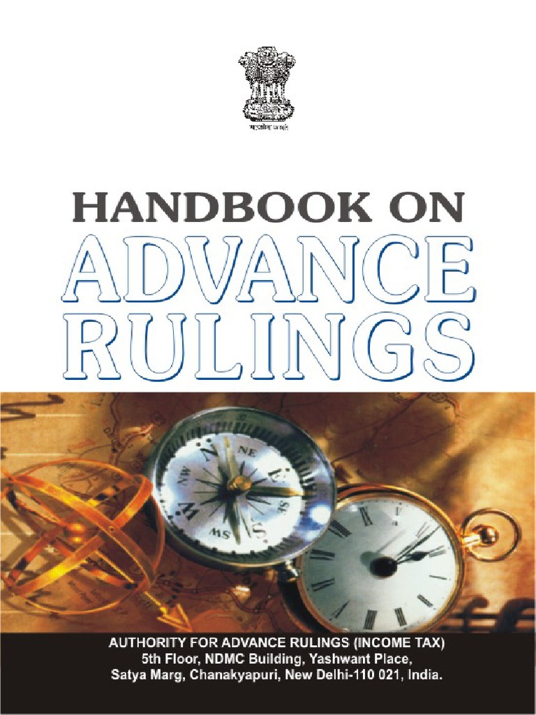 Advanced Rulings - Income Tax PDF | PDF | Double Taxation | Supreme Courts