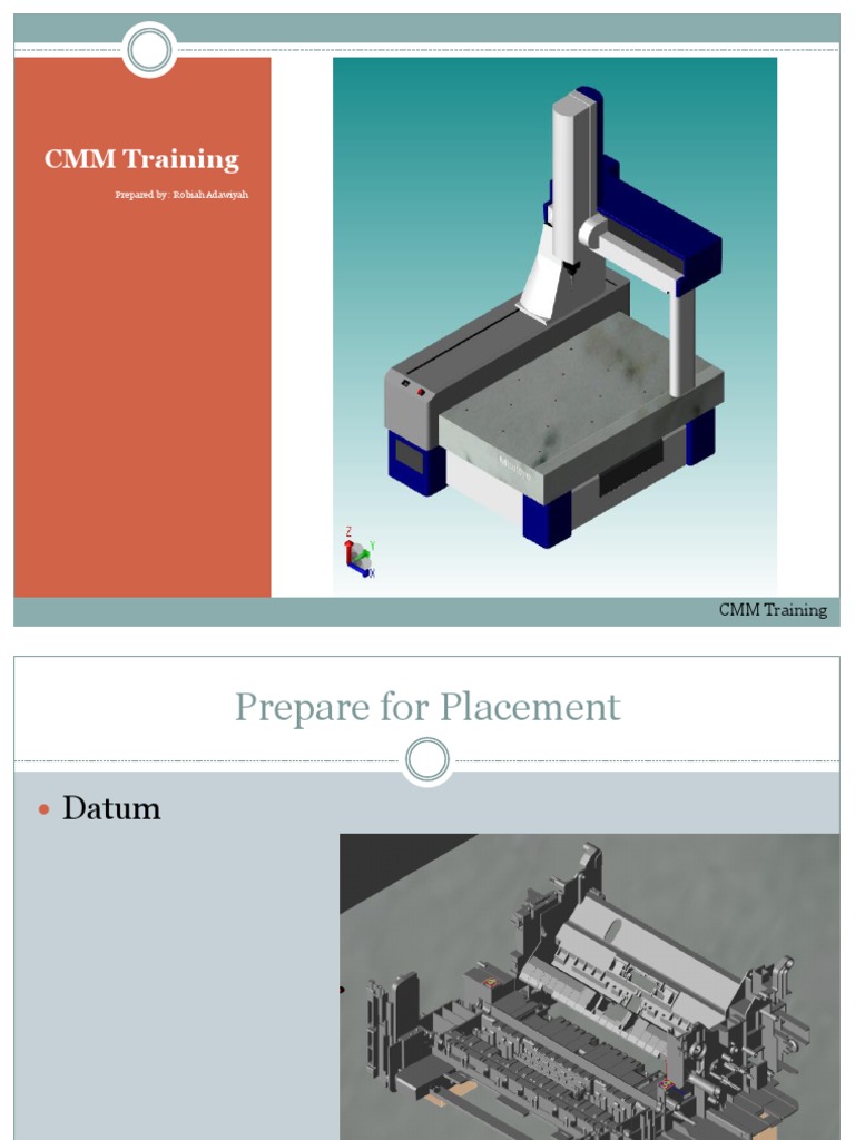 CMM Training | PDF | Technology & Engineering
