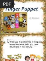 Puppetry Lesson Plan | PDF | Teachers | Lesson Plan