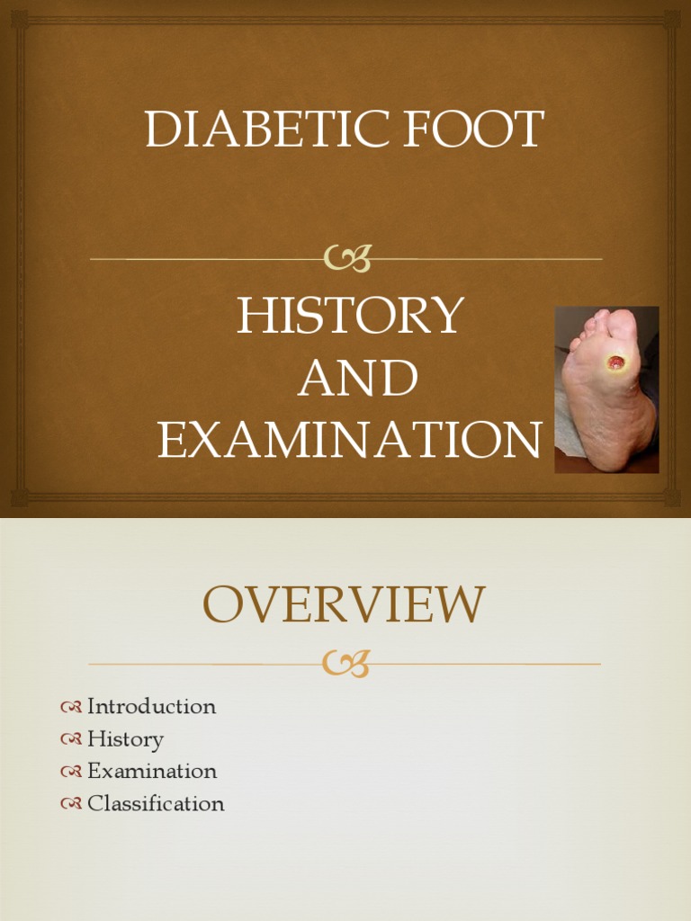 Diabetic Foot History AND Examination | Download Free PDF | Toe ...