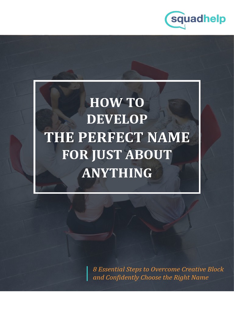 How To Develop A Great Name | PDF | Brainstorming | Brand