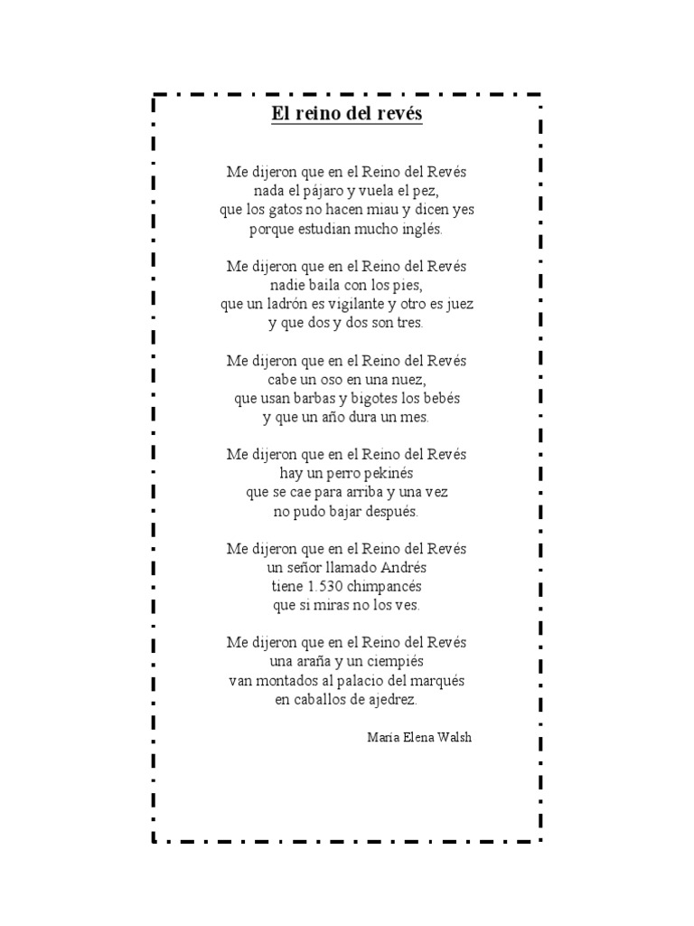 El reino del revés | PDF