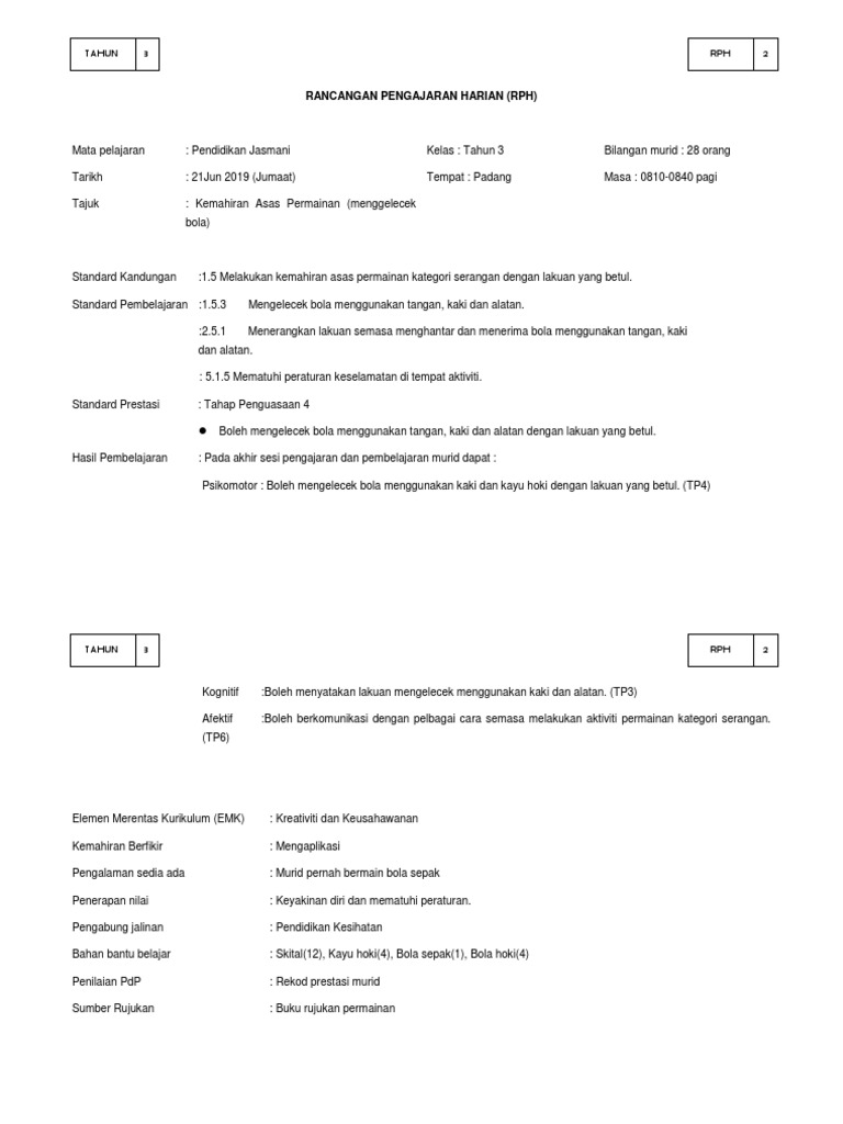 Menggelecek Bola | PDF