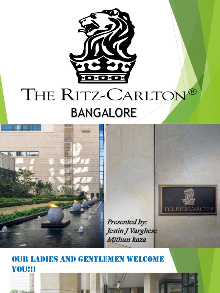 Ritz Carlton It | PDF | Hospitality Industry | Hotel
