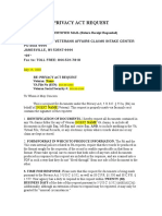 VA Claims Fax Cover Sheet Template | PDF