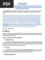 Mary Kay Interview Outline and Agenda | PDF | Economies | Business