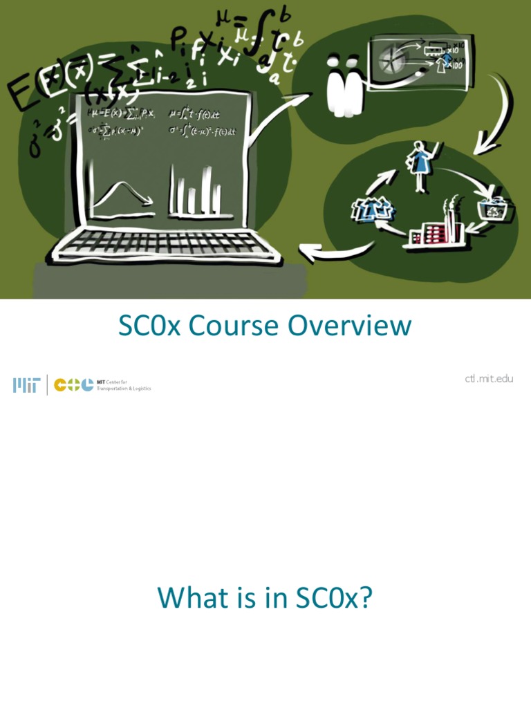 SC0x M0 Course Overview CLEAN | PDF | Mathematical Optimization ...