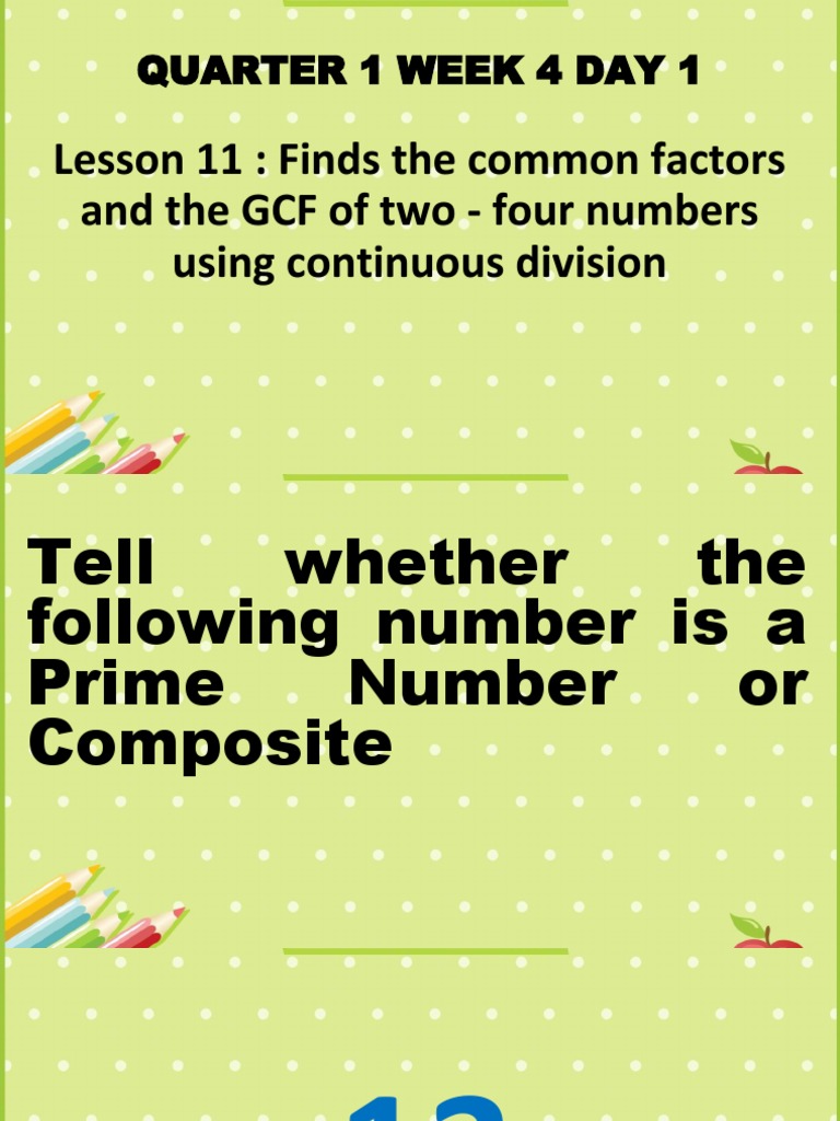 Math Quarter 1 Week 4-Day 1-5 | PDF | Division (Mathematics ...