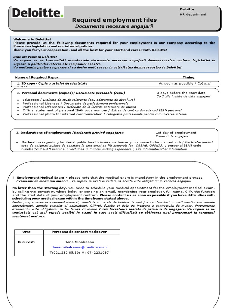 Required Files List Pdf Business