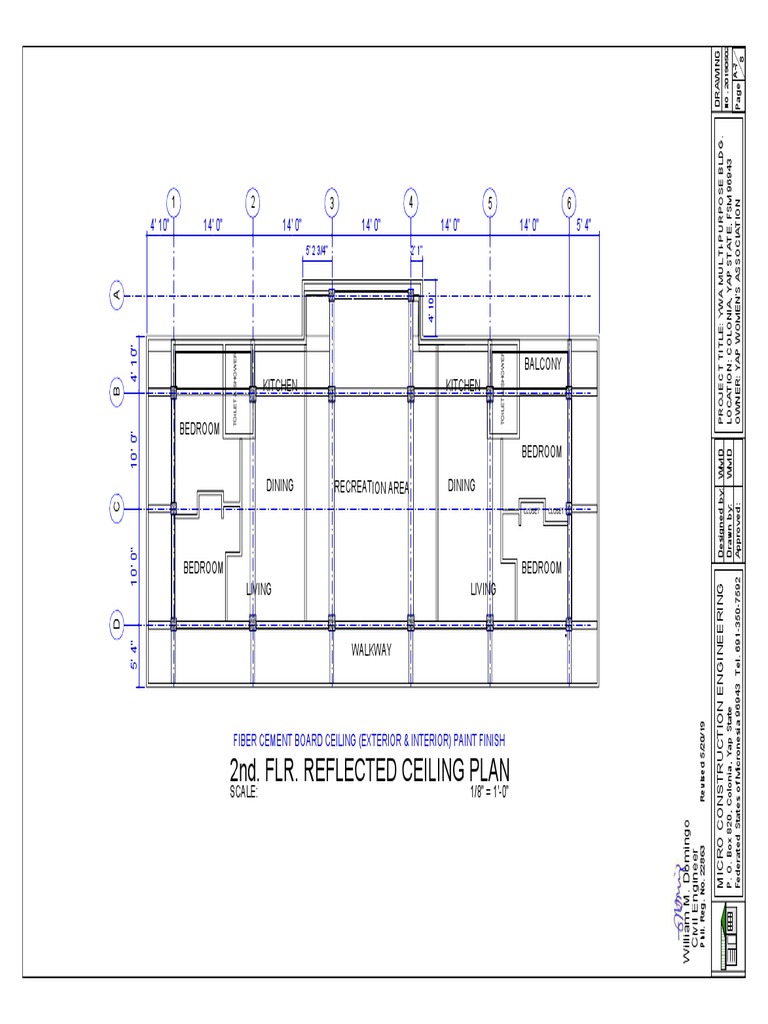 2nd Floor Reflected Ceiling Plan-Rev.4!20!19 | PDF | Queensland Heritage Register | Suburbs Of ...