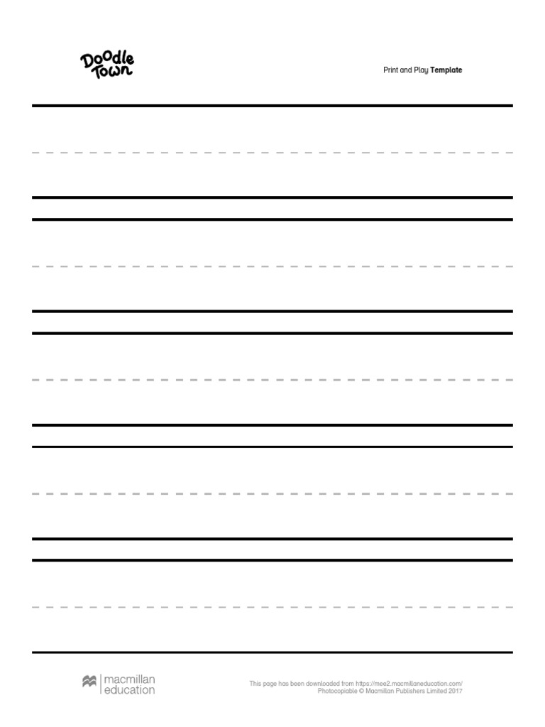 Print and Play Template Writingpage PDF | PDF