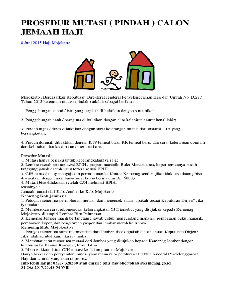 Prosedur Mutasi | PDF