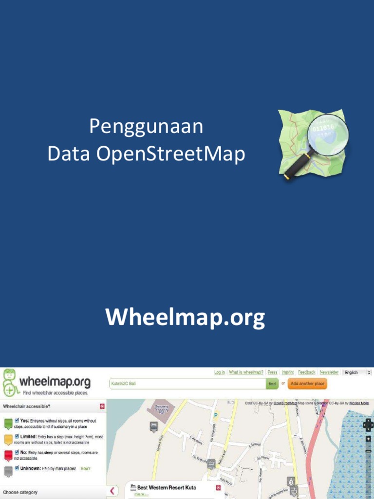 OpenStreetMap Resources in Indonesia | PDF