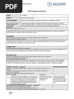 4c Lesson Plan Template 1 | PDF | Lesson Plan | Educational Assessment