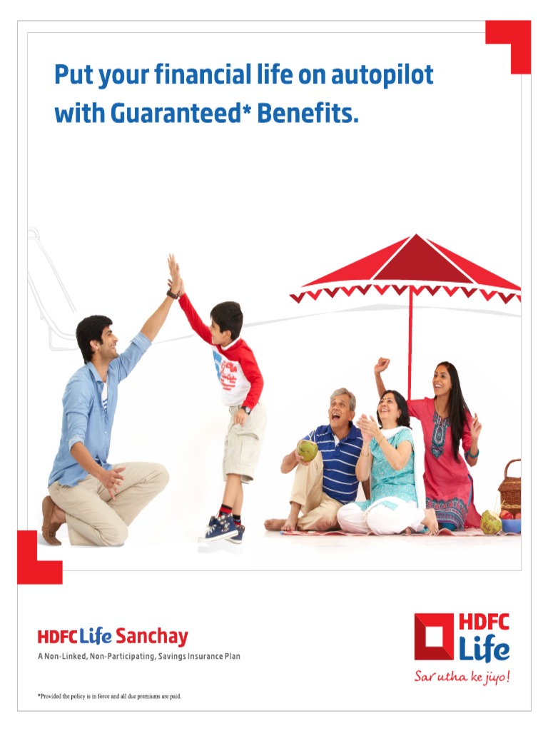 HDFC Life Sanchay (Enhanced) Retail - Brochure-PP12201710733 PDF | PDF