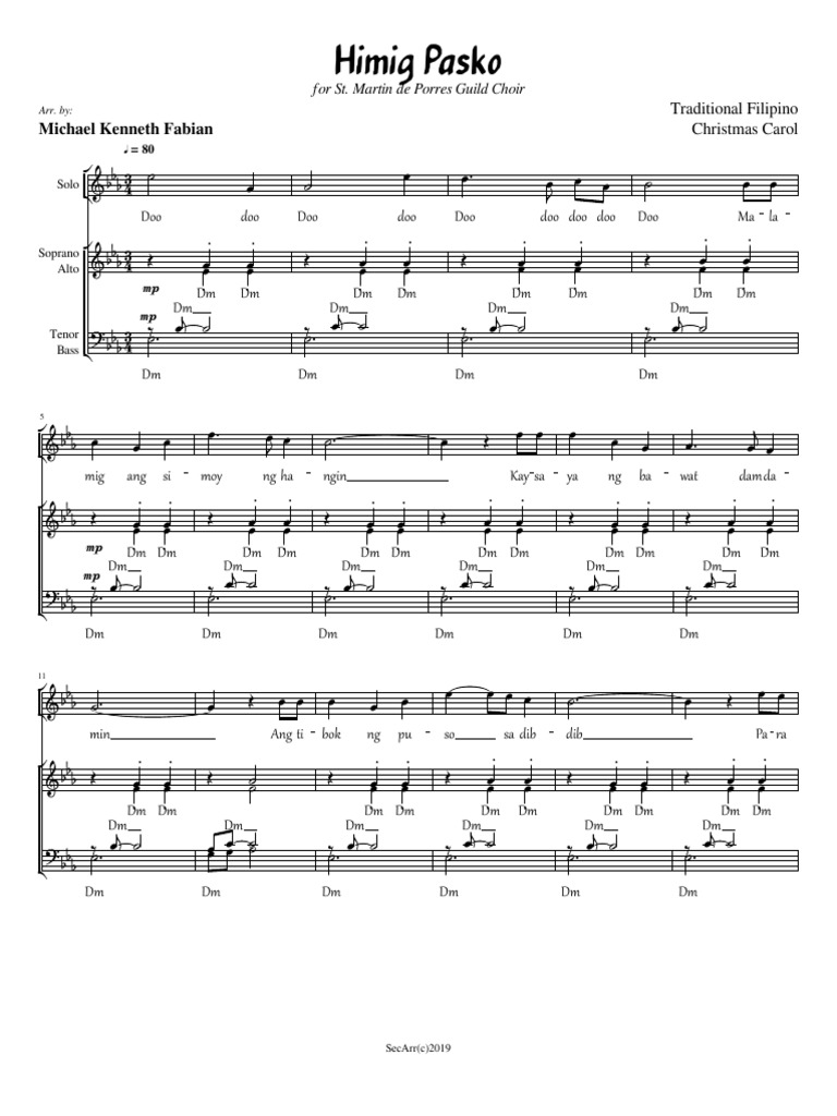 Himig Pasko Final | Vocal Music | Singing