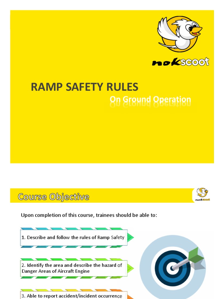 Ramp Safety Rules - Handout | PDF | Occupational Safety And Health ...