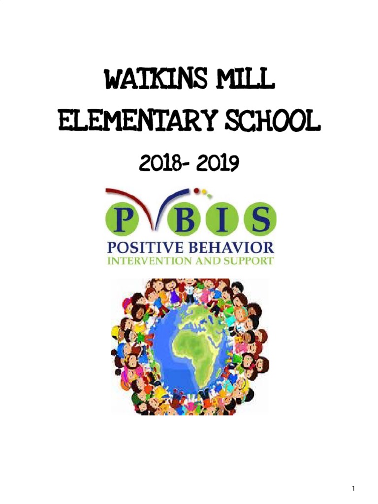 Pbis Handbook - Wmes | Download Free PDF | Teachers | Classroom
