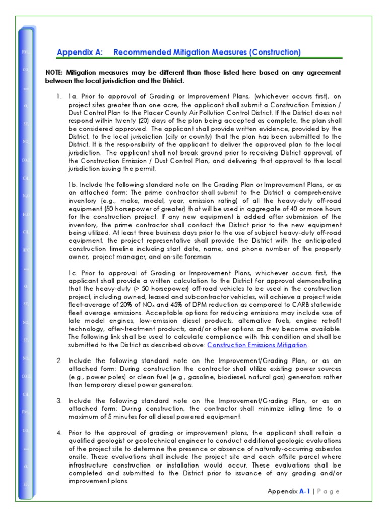 Handbook For Mitigation Measures | PDF | Air Pollution | Pollution