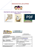 Proyecto Escritura Creativa | PDF | Educación primaria | Aprendizaje