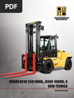 Catalogo Montacargas Fd30t 16 Fg30t 16 Komatsu Caracteristicas Tecnicas ...