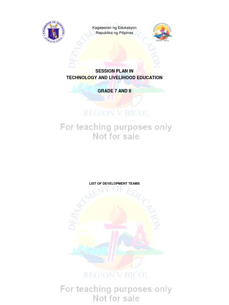 Grade 7-8 TLE | PDF | Rubric (Academic) | Farms