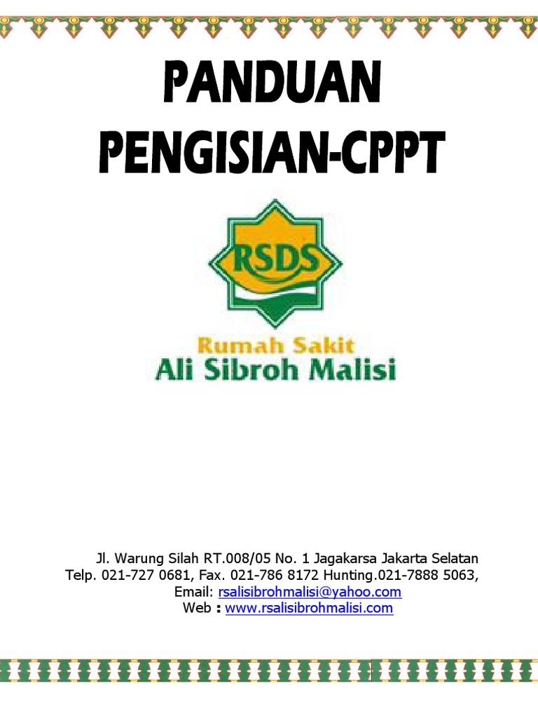 Cover Panduan Pengisian-Cppt | PDF