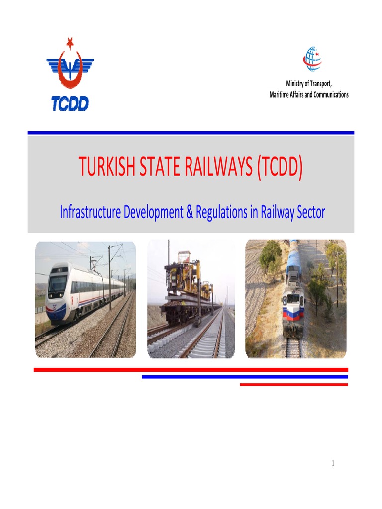 Turkish State Railways (TCDD) : Infrastructure Development ...