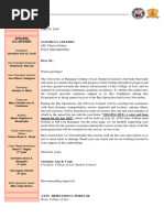 PNP Request Letter | PDF | Academia | Government